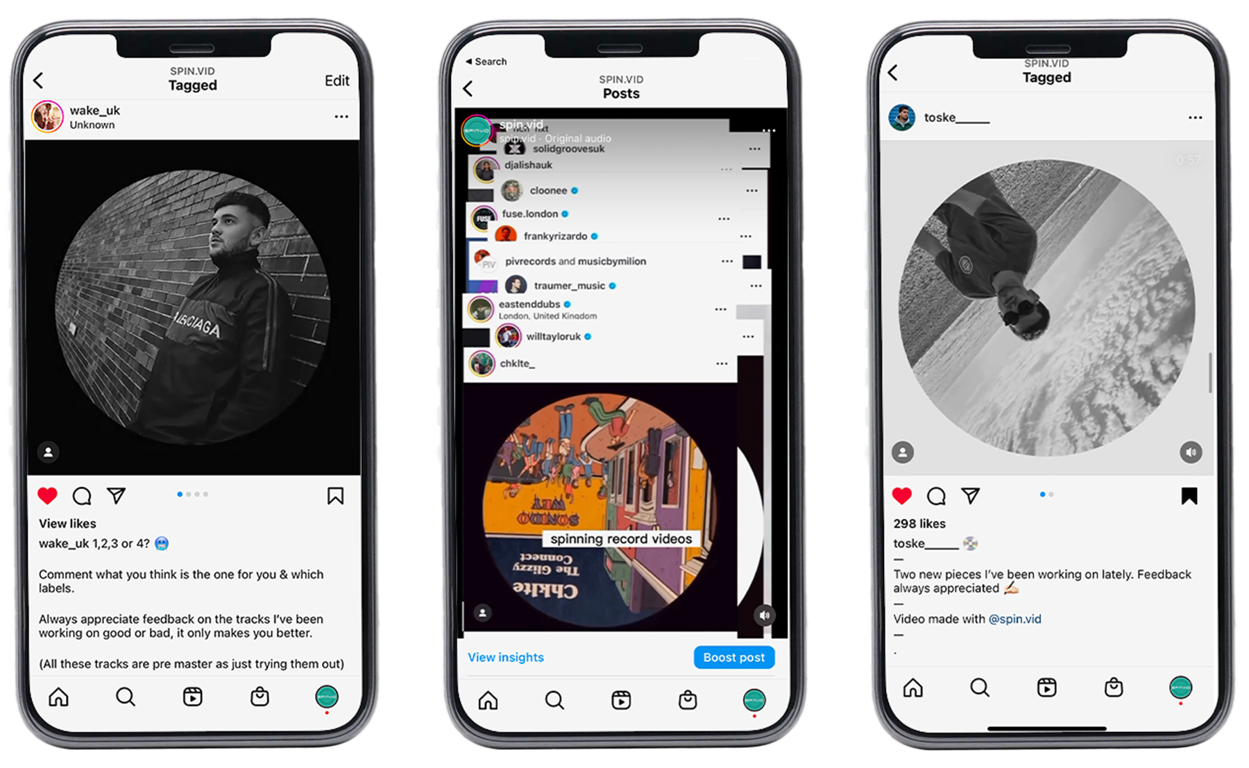 SpinVid Examples - SpinVid